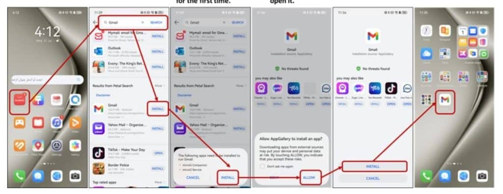 How to Get Gmail App on Your HUAWEI Device