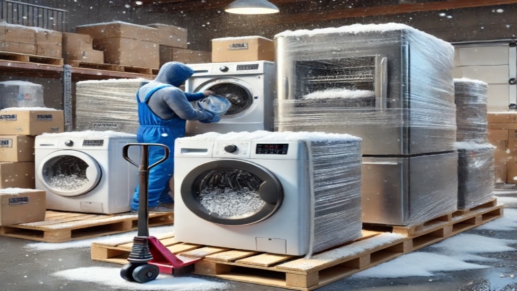 How to Properly Transport and Store Appliances During Winter